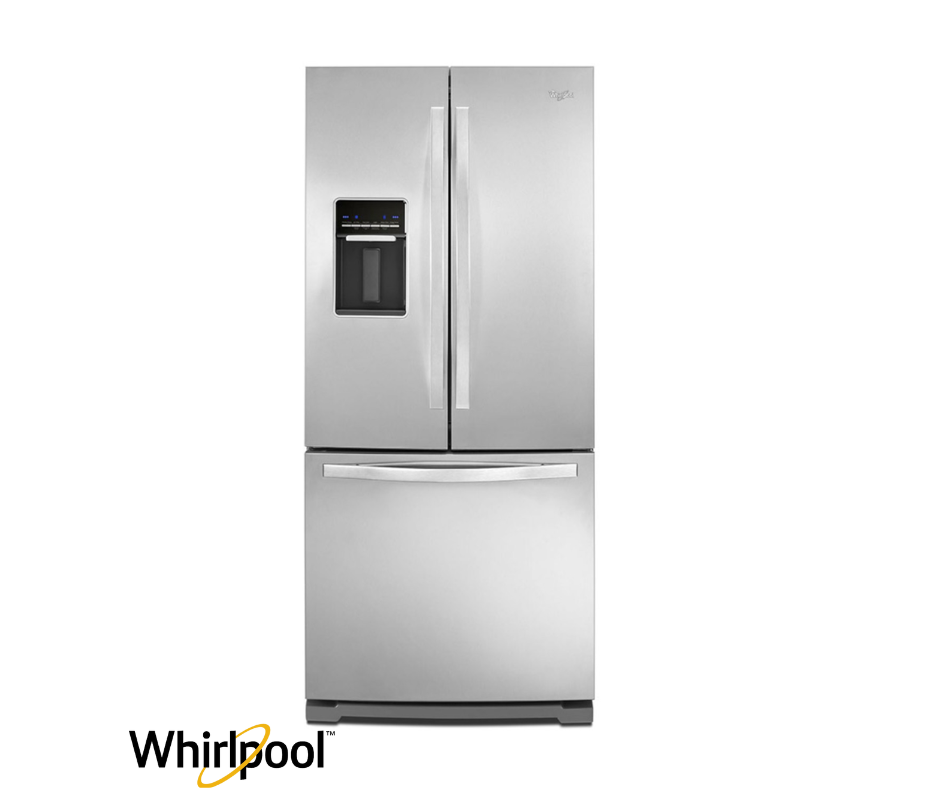 Nevecon Whirlpool French Door Bottom Mount 549Lts Acero WRF560SEHZ